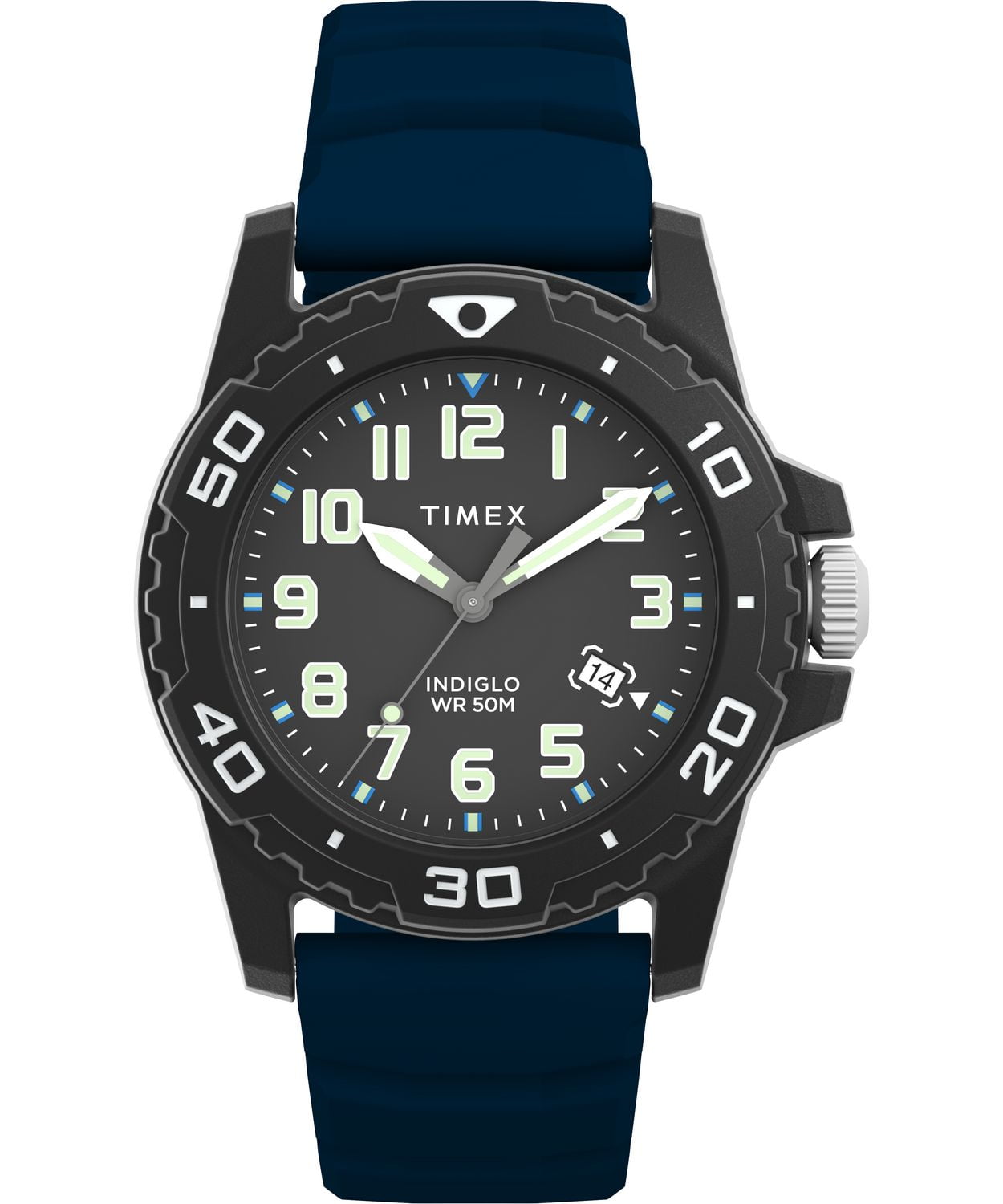 Click here for Timex 42mm Silicone Strap Watch One Size prices