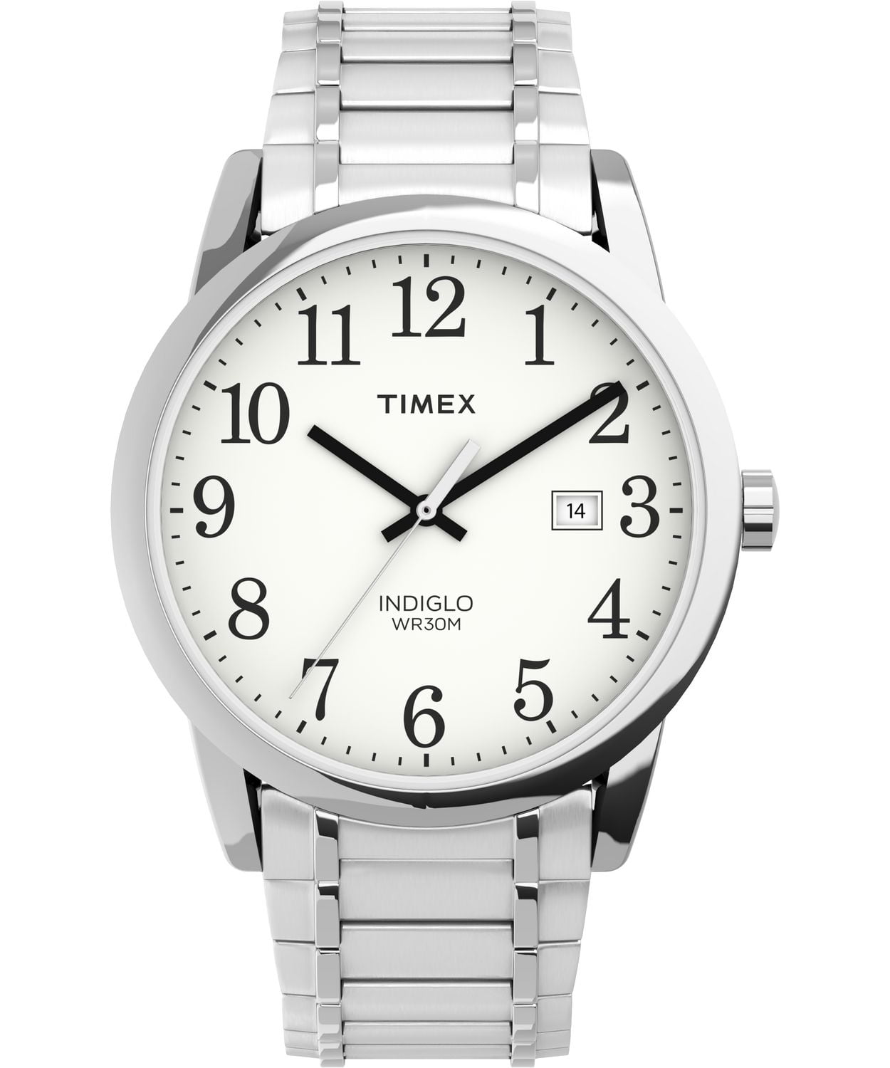 Click here for Timex Easy Reader Date 38mm Expansion Band Watch O... prices