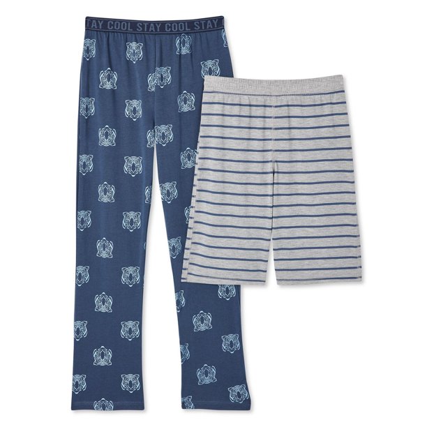 George Boys' Pajama Pant and Short 2-Piece Set - Walmart.ca