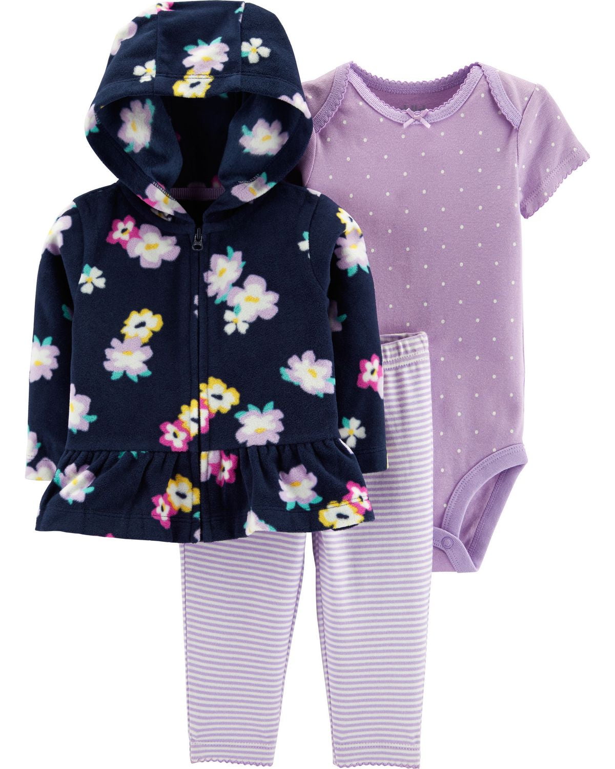 Child of Mine made by Carter's Infant Girls 3pc Clothing set-floral ...