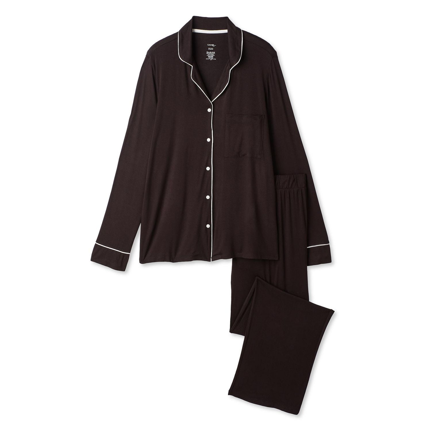 Click here for George Womens Plus Two Piece Pajama Set 1x prices