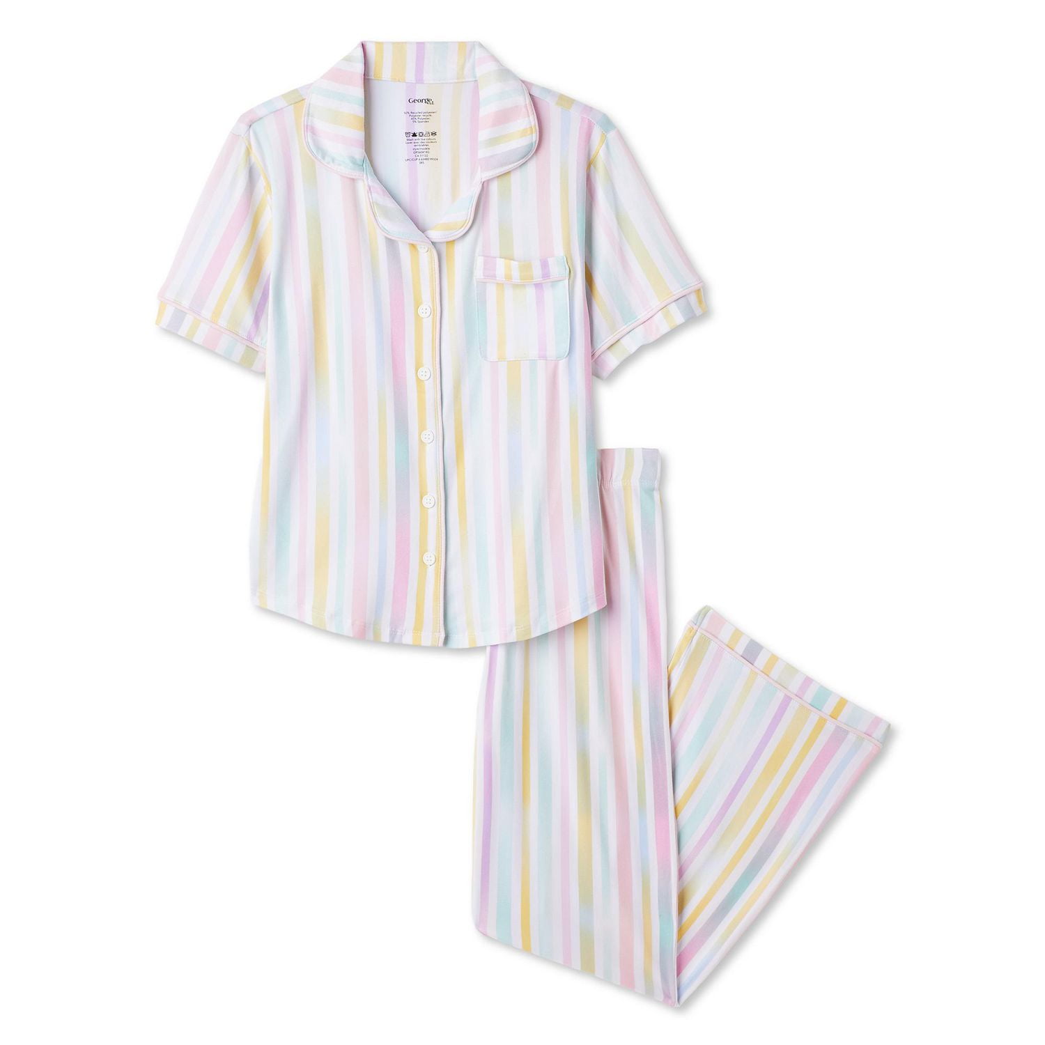 Click here for George Girls Two Piece Pajama Set Xs prices