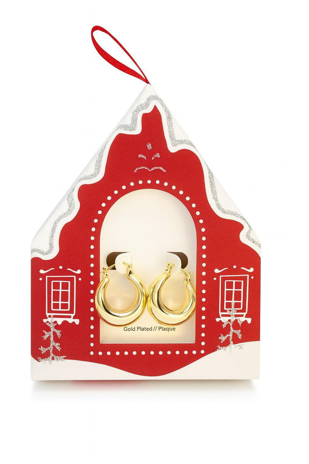 Click here for Luxury Designs Gold Plated Polished Chunky Hoops O... prices