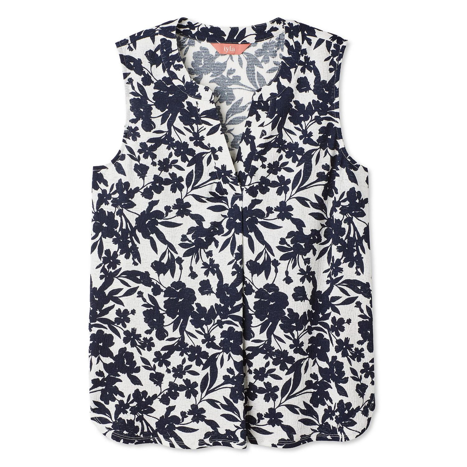 Click here for Iyla Womens Crinkle Sleeveless Blouse Xxl prices