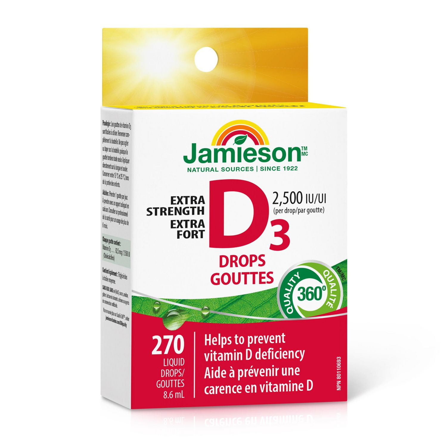 Click here for Jamieson Laboratories Jamieson Vitamin D3 Drops  2... prices