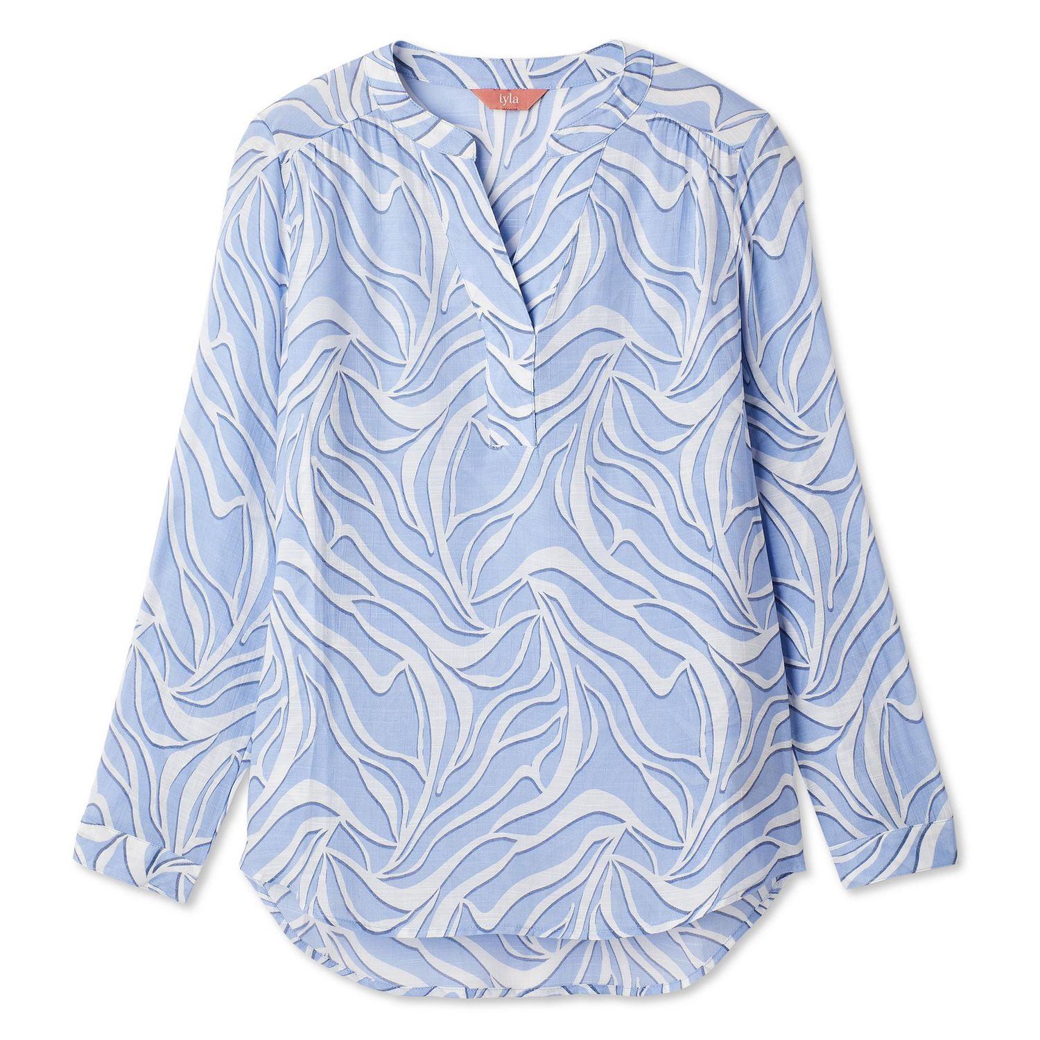 Click here for Iyla Womens Long-Sleeve Printed Top S prices