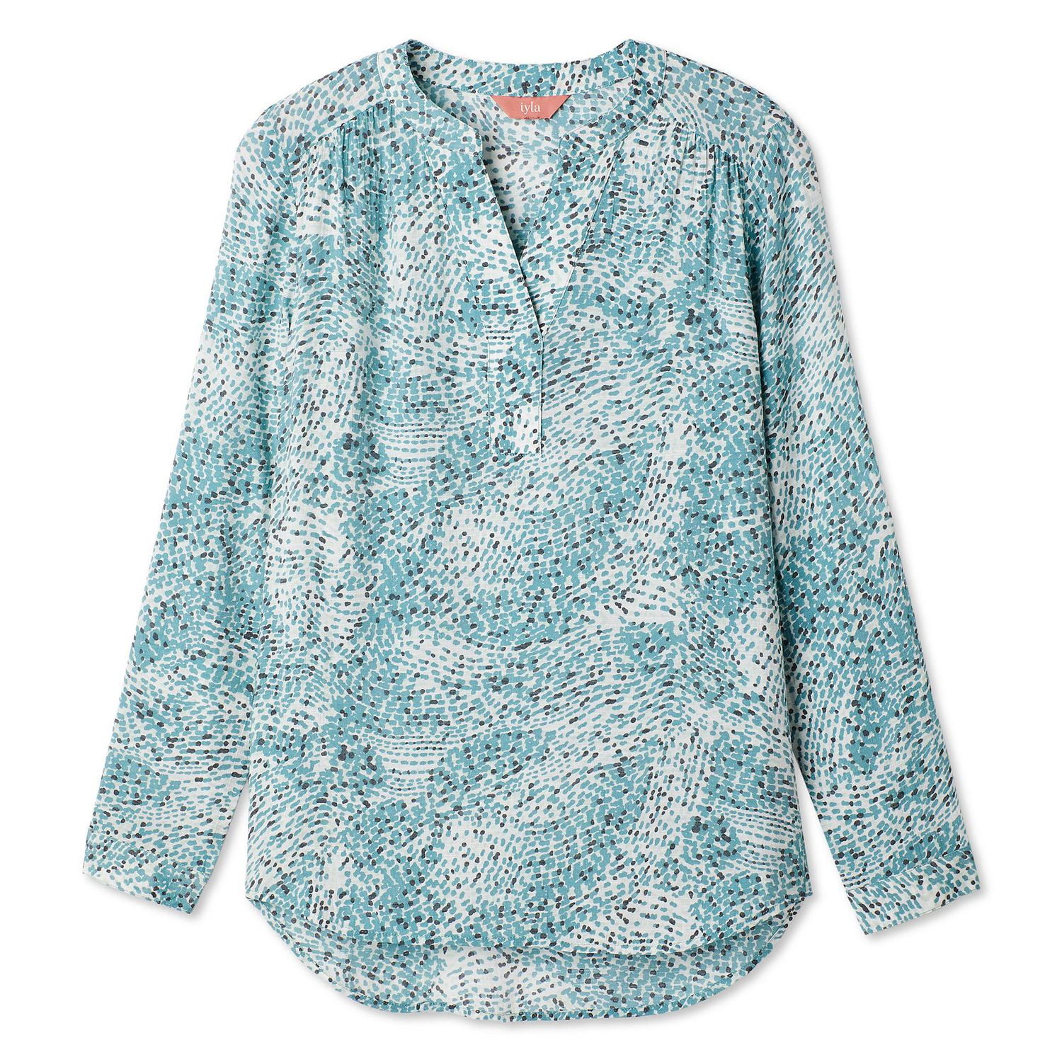 Click here for Iyla Womens Long-Sleeve Printed Top Xxl prices