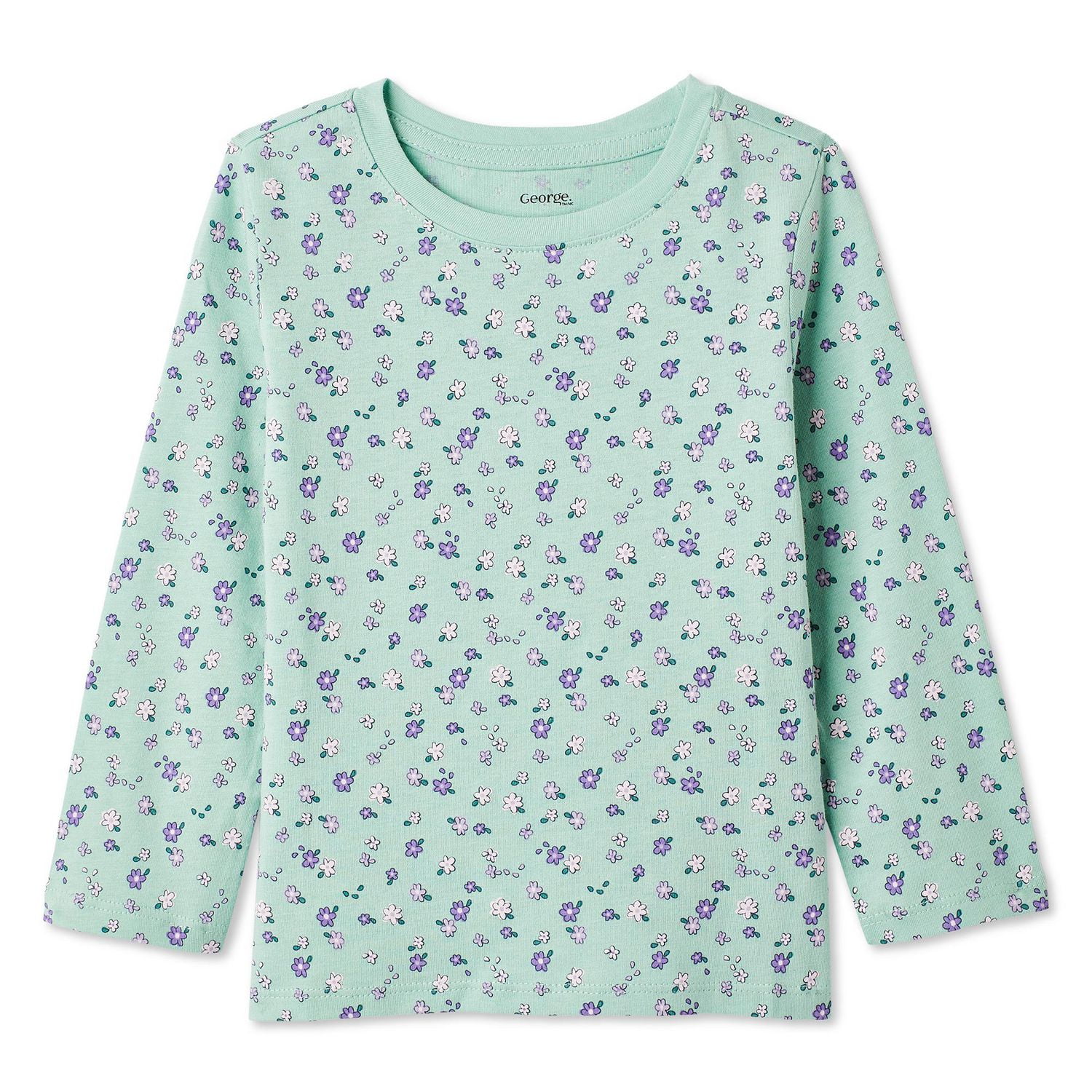 Click here for George Toddler Girls Long-Sleeve Printed T-Shirt 3... prices