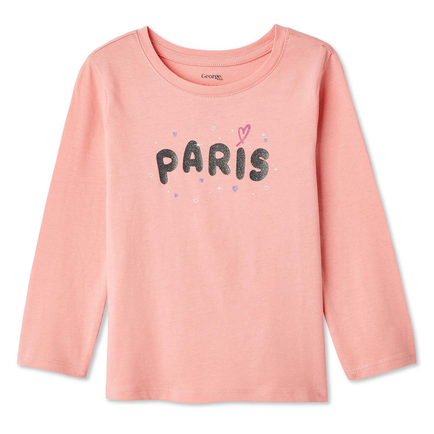 Click here for George Toddler Girls Long-Sleeve Graphic T-Shirt 2... prices