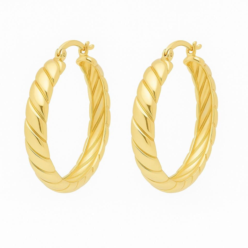 Click here for Luxury Designs Set Of 3 Hoops In Various Sizes One... prices