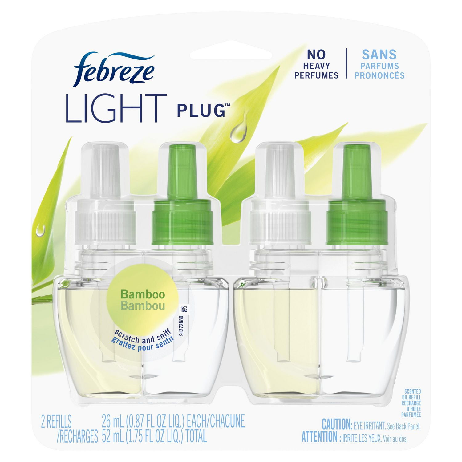 Febreze LIGHT Fade Defy PLUG Air Freshener, Bamboo | Walmart Canada
