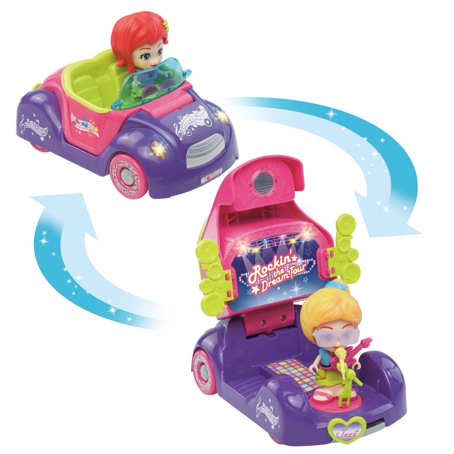 VTech Flipsies™ Jazz’s Convertible & Stage 2-in-1 Playset - English ...