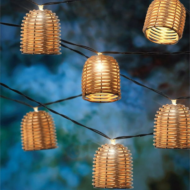 10CT Faux Wick String Lights, 10CT FAUX WICK LIGHT - Walmart.ca