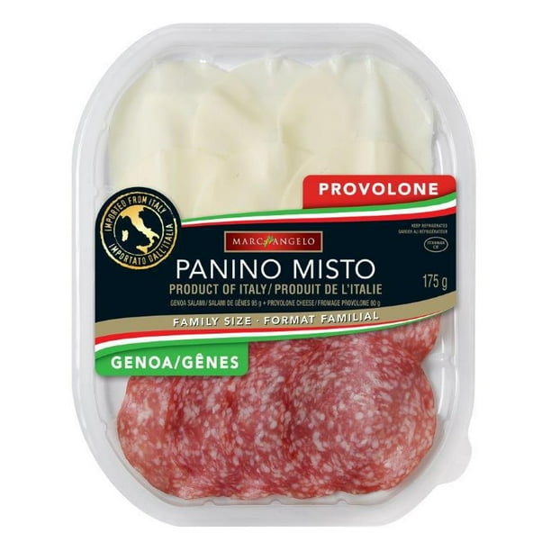 Marcangelo Foods Marcangelo Panino Misto Genoa Salami with Provolone ...