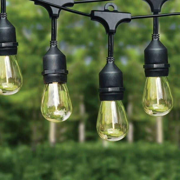 Mainstays 10 Count Solar LED Warm White Cafe String lights - Walmart.ca