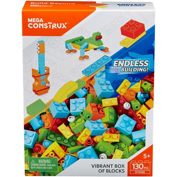 Mega Construx Vibrant Box of Blocks - Medium - Walmart.ca