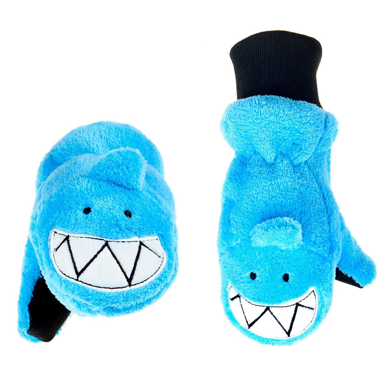 FlapJackKids - Toddler, Kids Fleece Puppet Mittens - 3 Layer Winter ...
