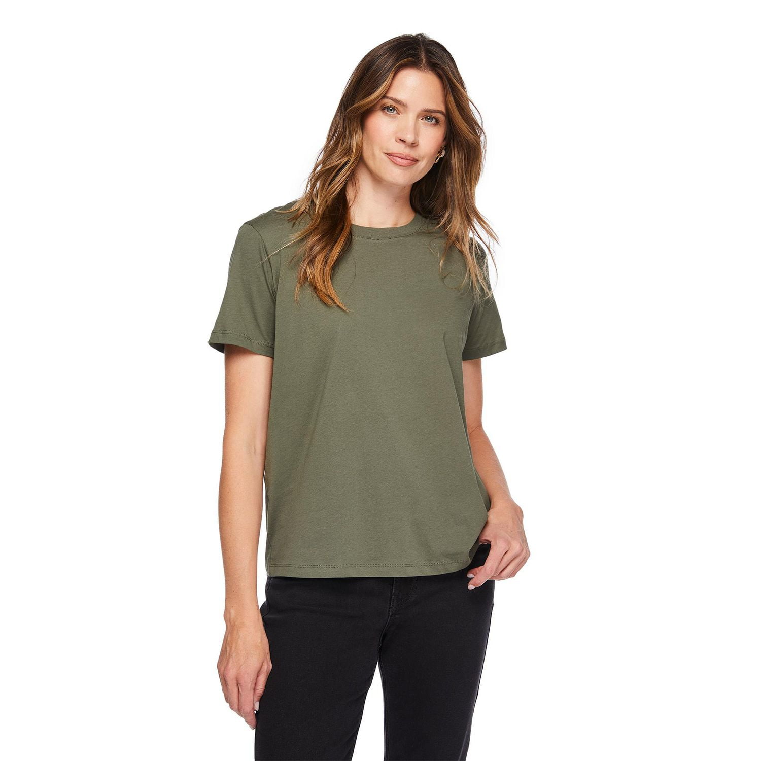 Click here for George Womens Crew-Neck T-Shirt L prices