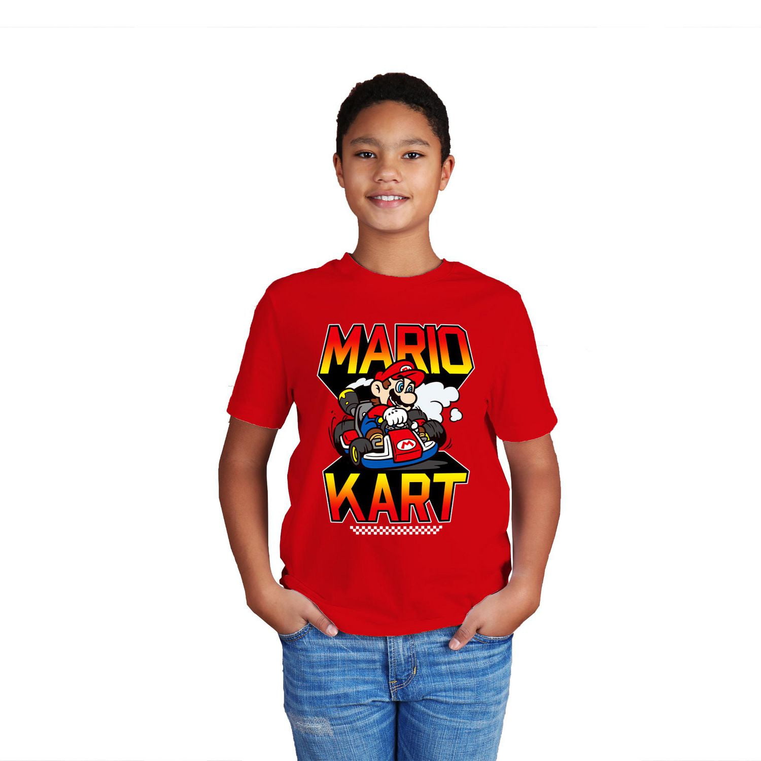 Click here for Mario Kart Boys Turn And Burn Short Sleeve T-Shirt... prices