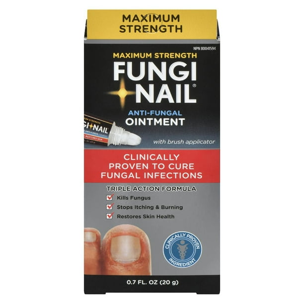 FUNGINAIL OINTMENT 20g, RELIEVES BURNING AND ITCHING - Walmart.ca