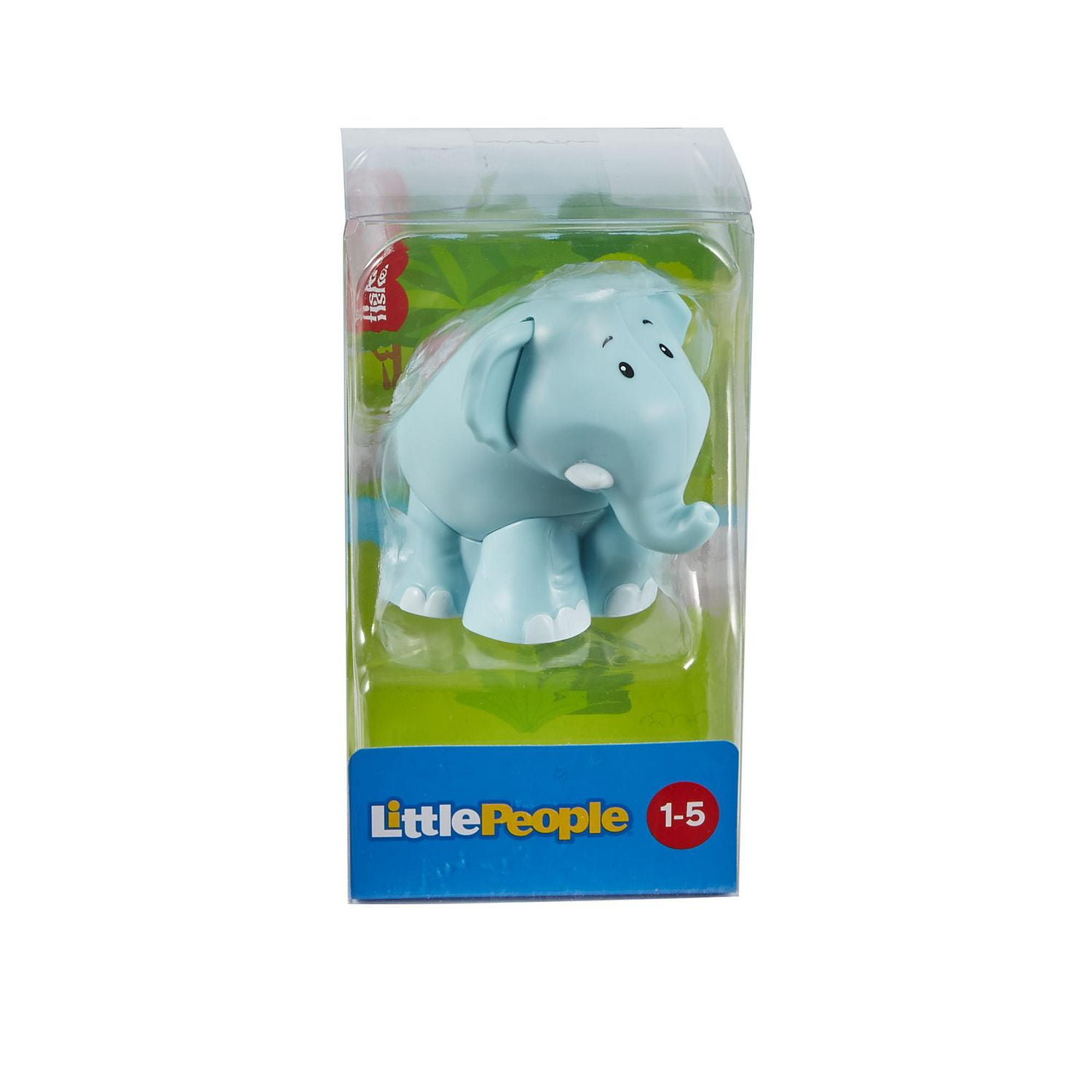 Fisher Price Little People Elephant Single 2.75 Inch Animal Figure Walmart