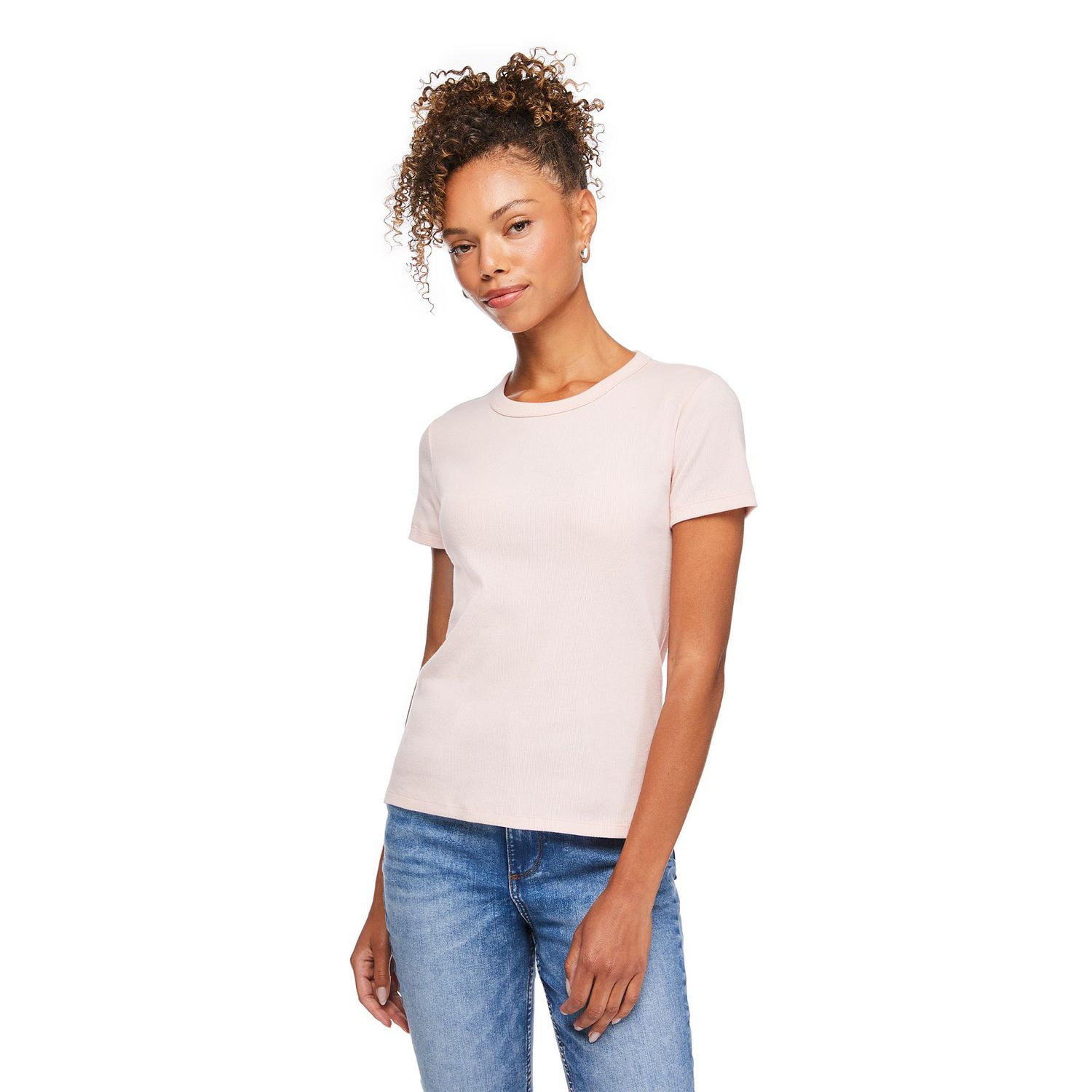 Click here for George Womens Rib T-Shirt L prices