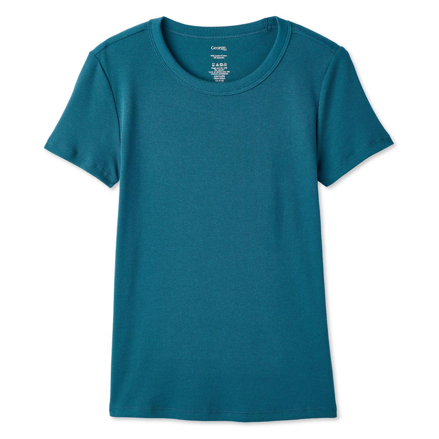 Click here for George Womens Rib T-Shirt L prices