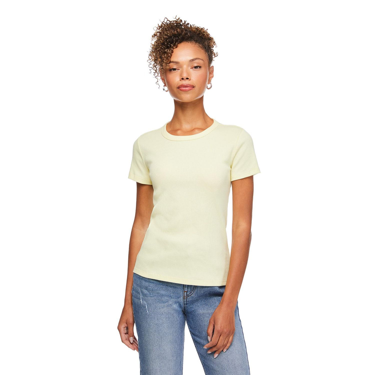 Click here for George Womens Rib T-Shirt M prices