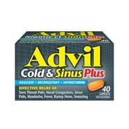 Sinutab Extra Strength Sinus & Allergy Caplets, Relieves Sinus Allergy ...