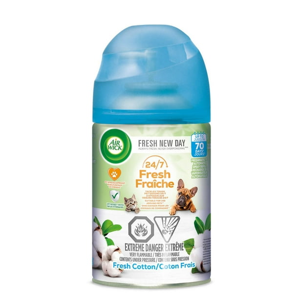 Air Wick Freshmatic 0+1 Fresh New Day, Fresh Cotton 175 g, Fresh New ...