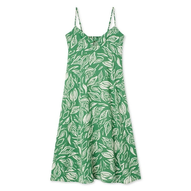 George Women's Cut-Out Cami Midi Dress - Walmart.ca