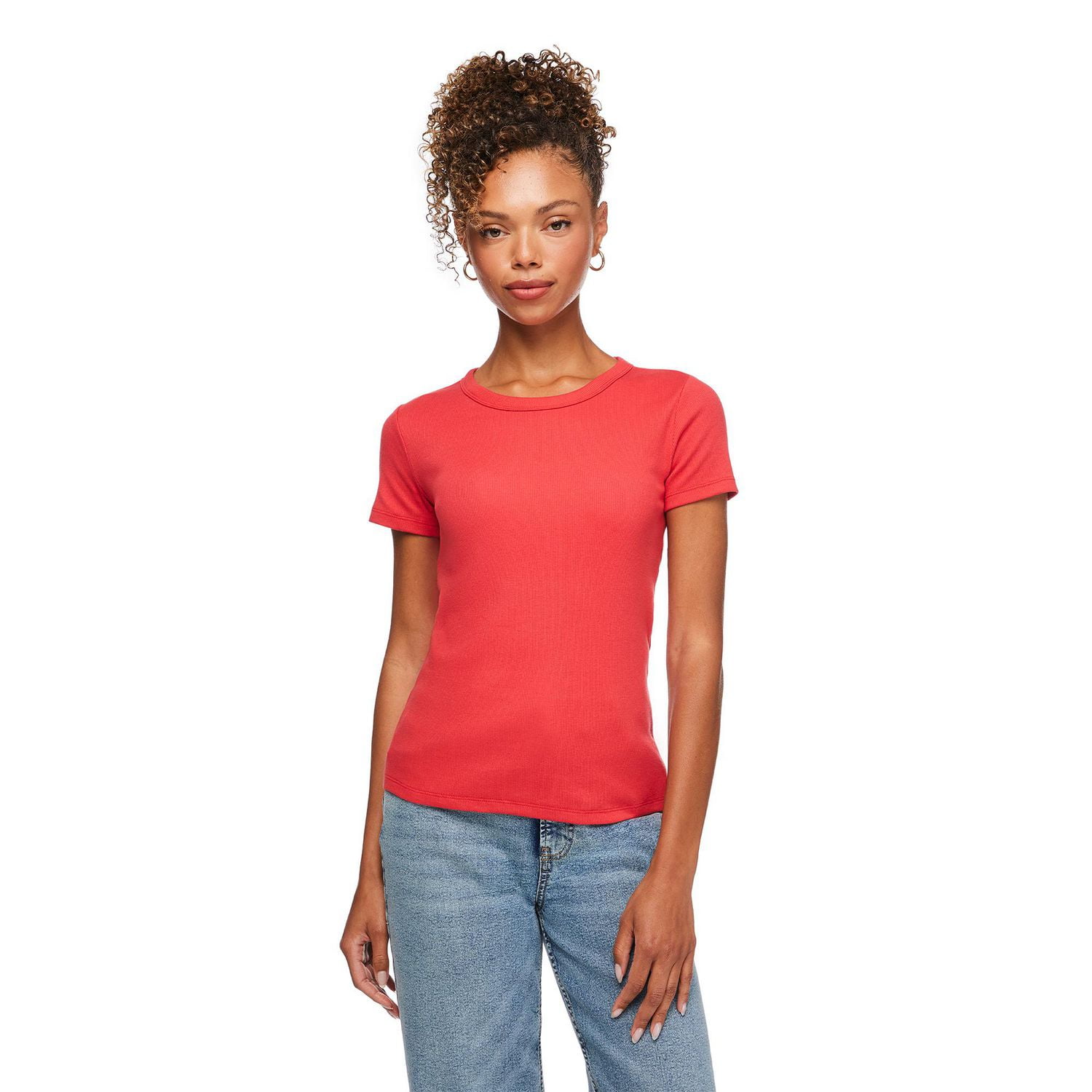 Click here for George Womens Rib T-Shirt L prices