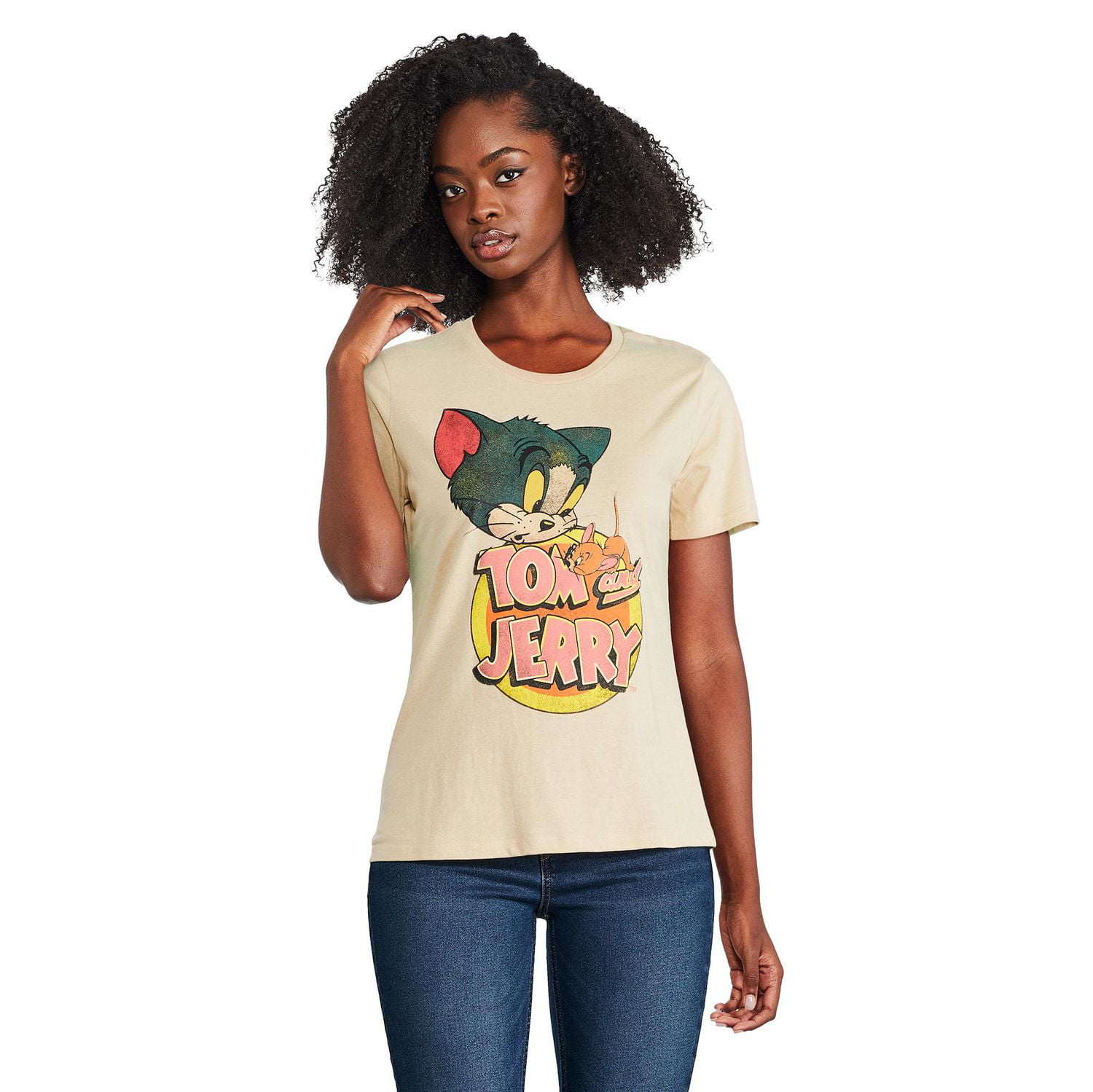 Click here for Tom And Jerry Womens Relaxed Fit Tee Xl prices