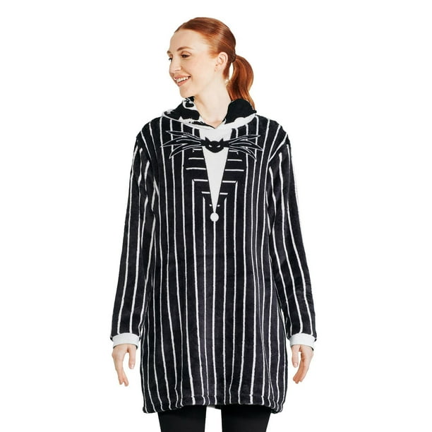 The Nightmare Before Christmas Women's Reversible Snuggie, Sizes S/M-L ...