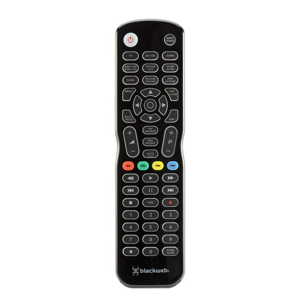 blackweb Universal Learning Remote Control (Black) - Walmart.ca