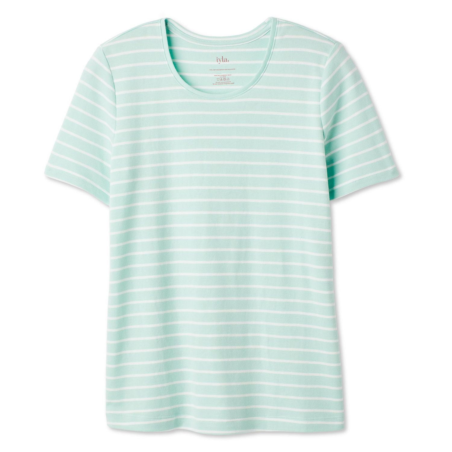 Click here for Iyla Womens Striped T-Shirt Xxl prices