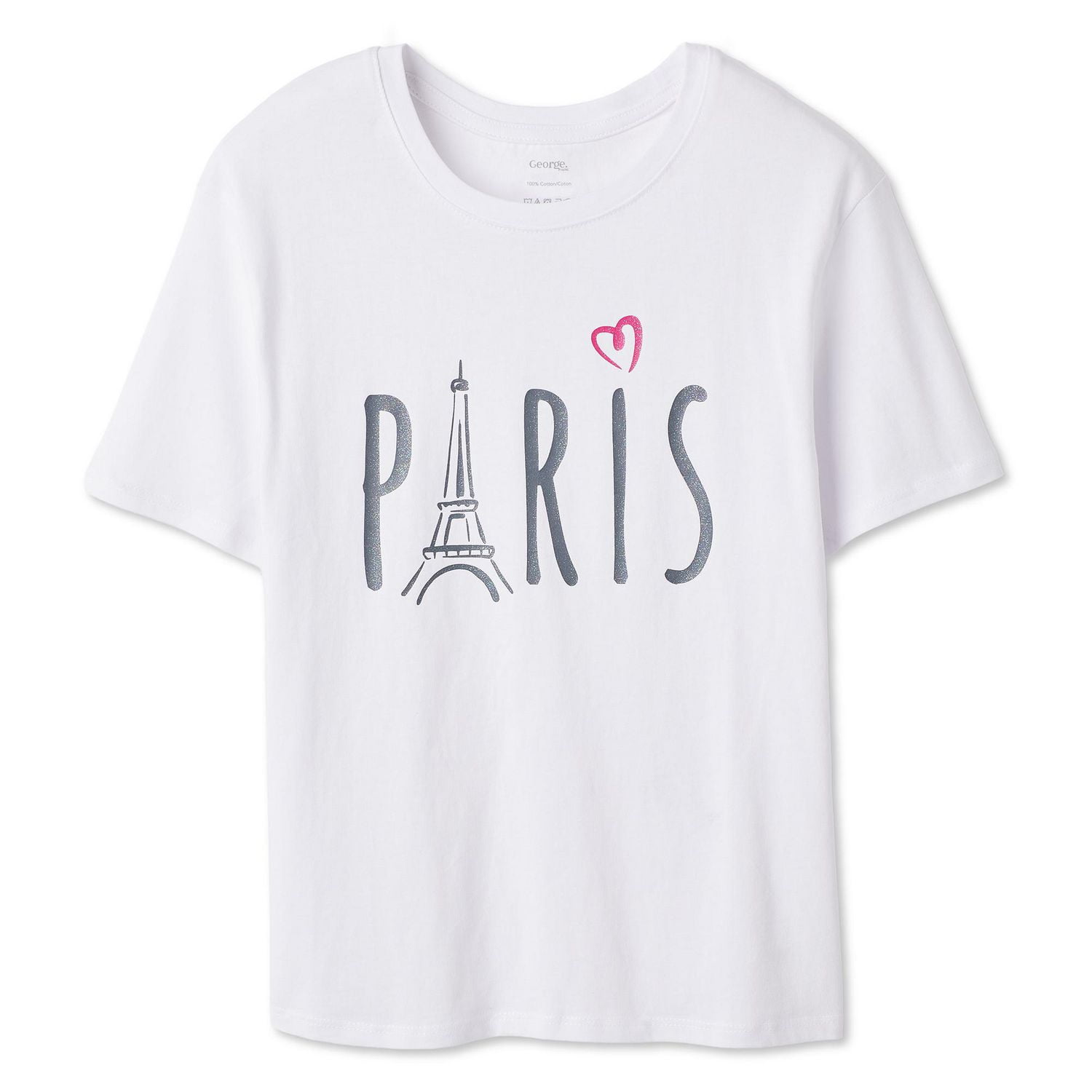 Click here for George Girls Graphic T-Shirt Xs prices