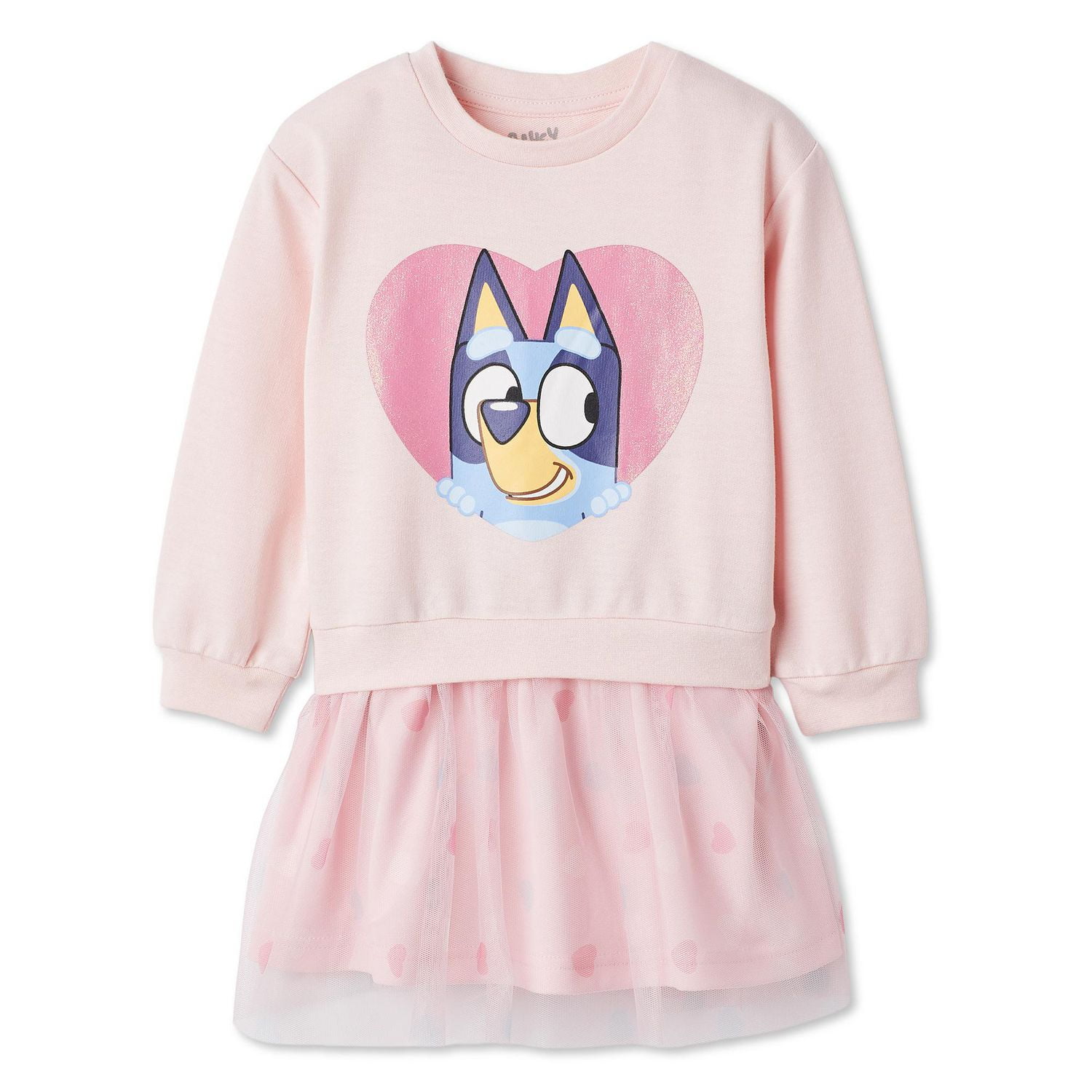 Click here for Bluey Toddler Girls Sweatshirt Tutu Dress 4t prices