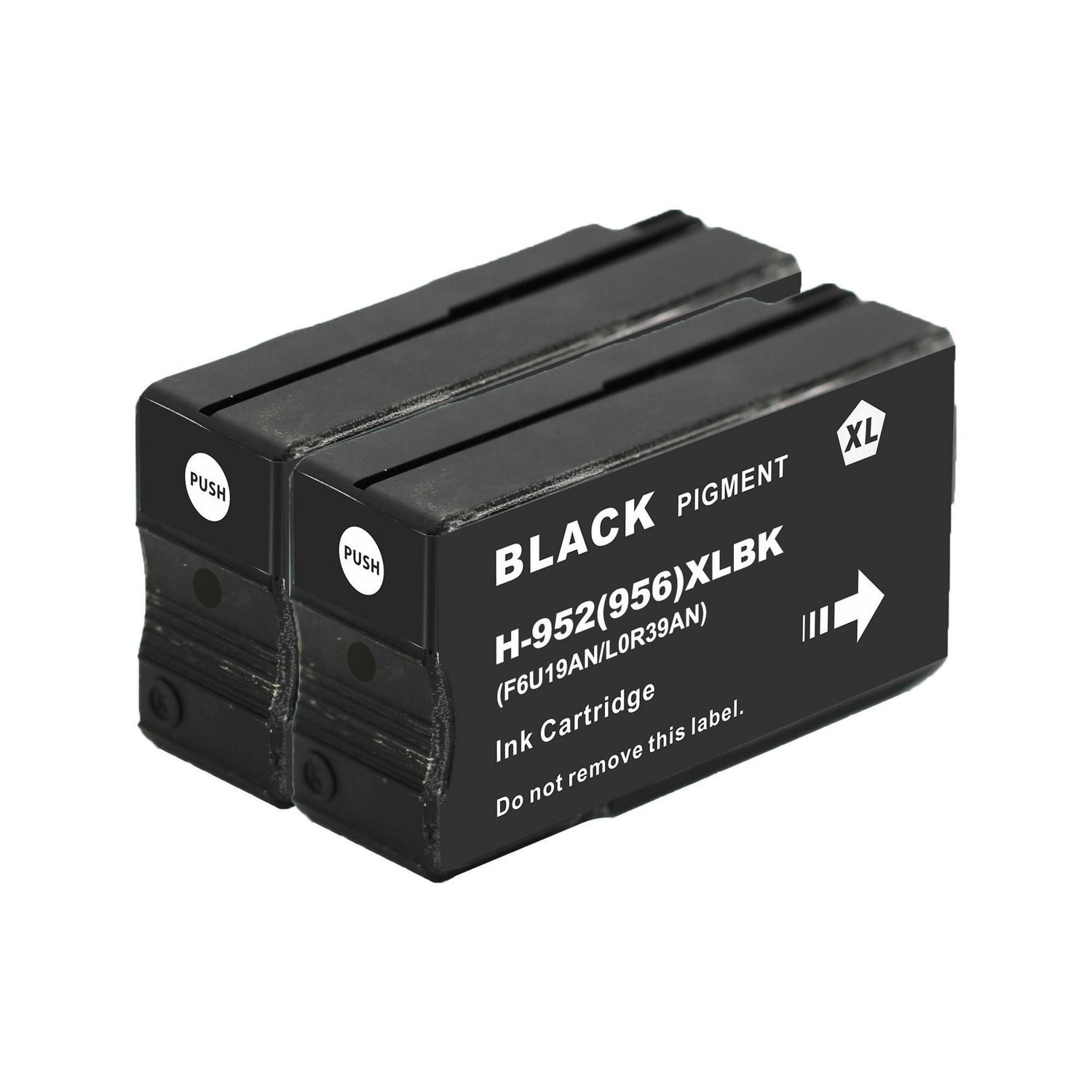 L-ink 2 Pack Compatible HP 952XL Black High Yield Ink Cartridge ...