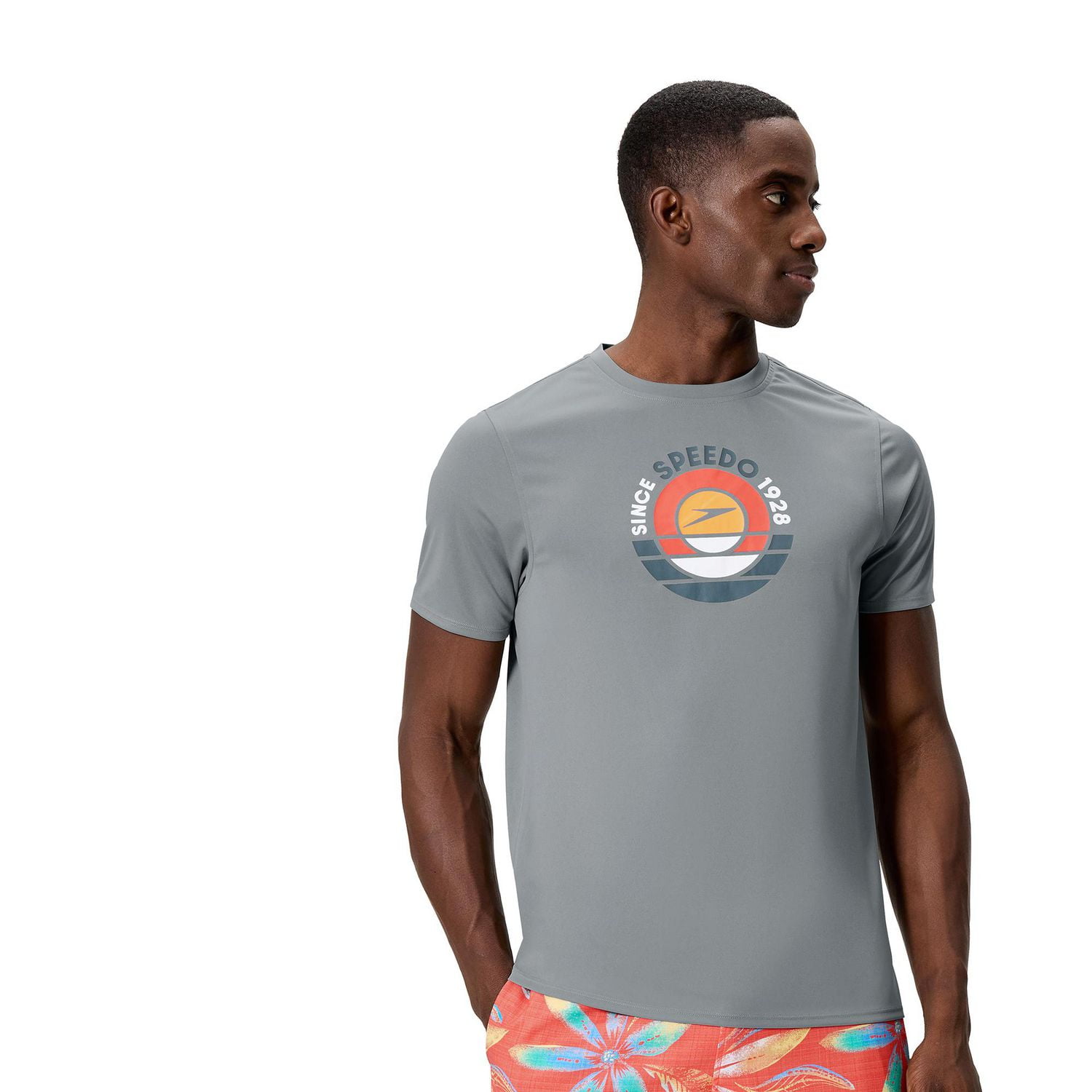 Click here for Speedo Mens Speedo Since 1928 Printed Short Sleeve... prices