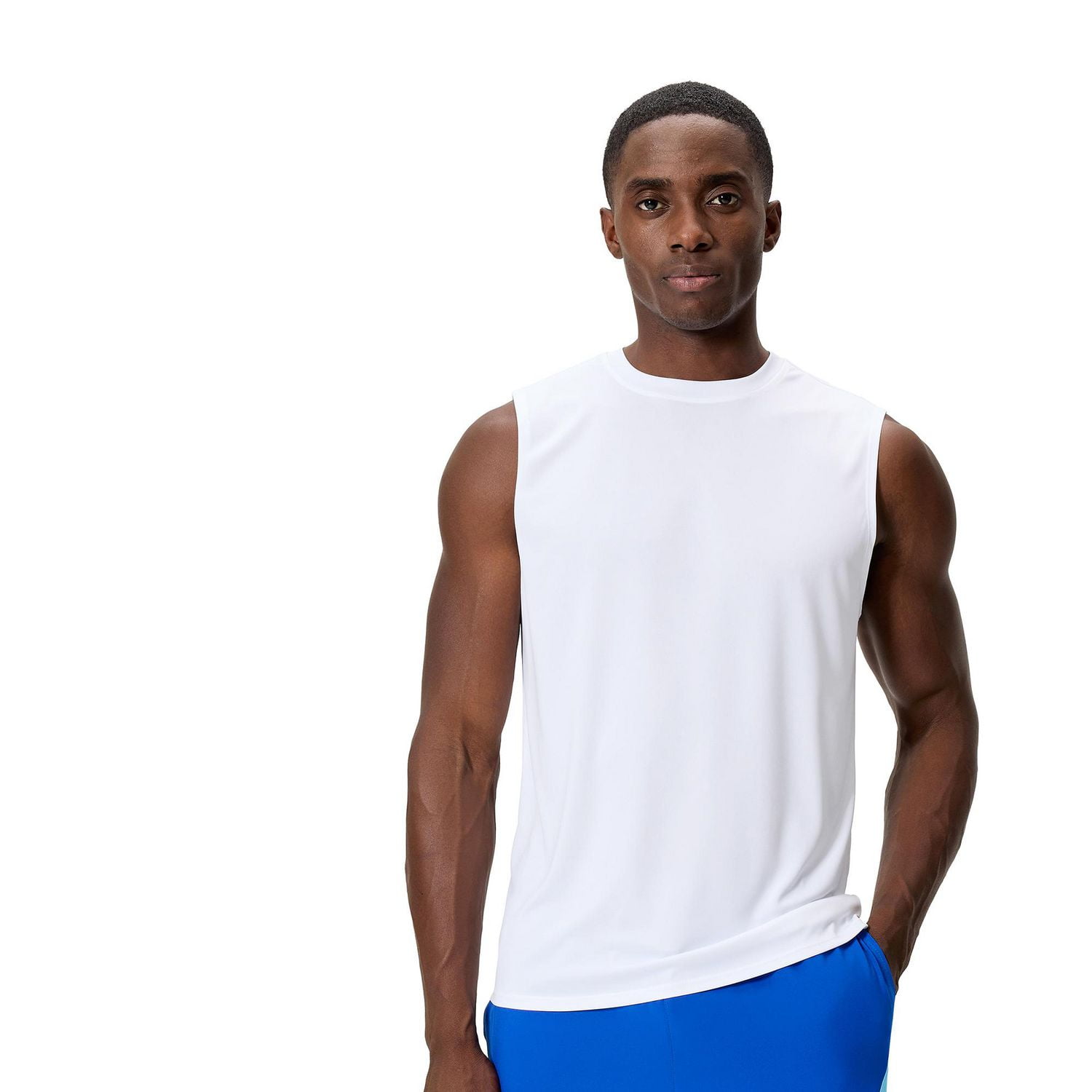 Click here for Speedo Mens Speedo Wave Back Graphic Muscle Swim T... prices