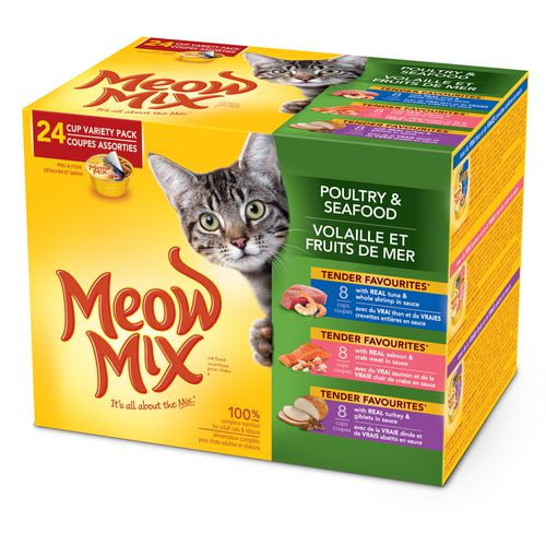 "Meow Mix Market Select 24-Count Variety Pack, 24 x 78g at Walmart.ca ...