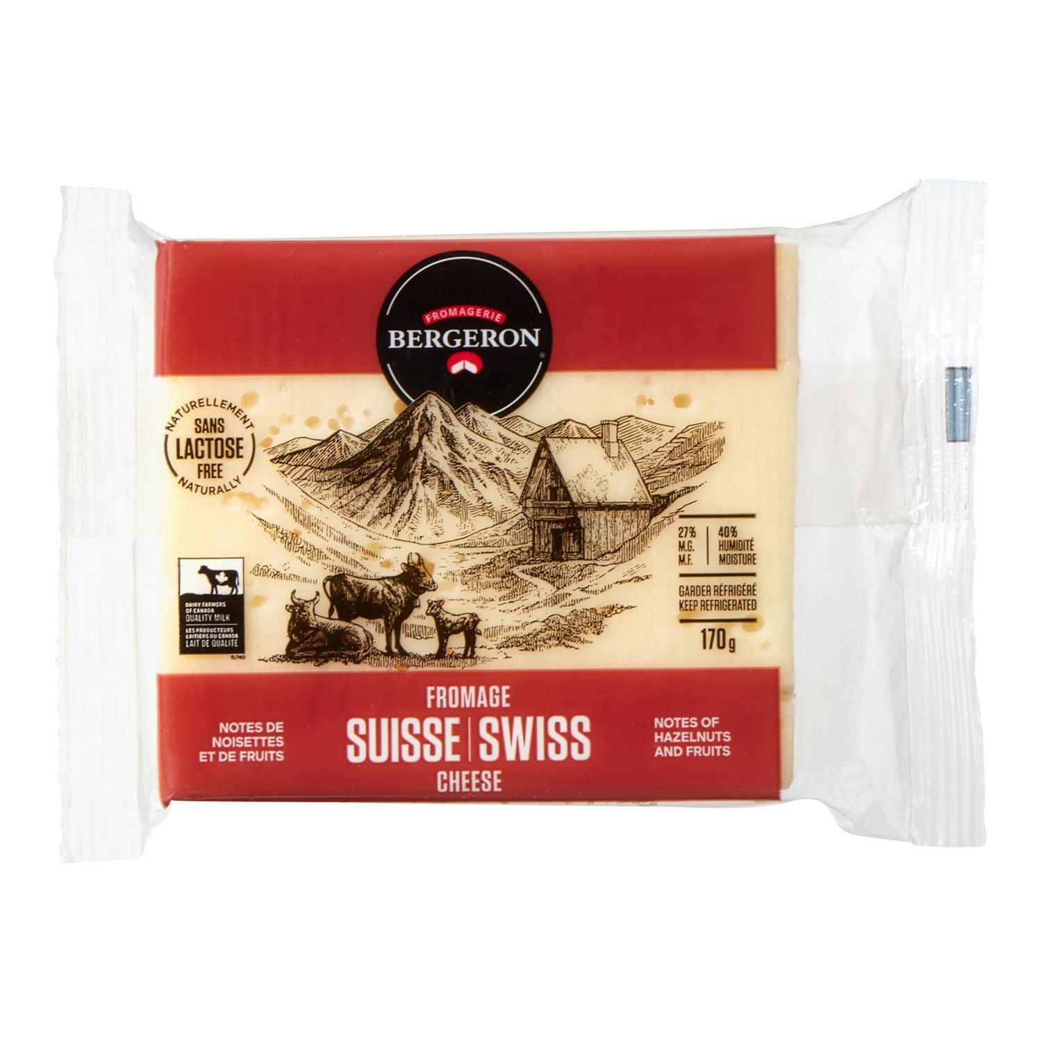 Click here for Fromagerie Bergeron Swiss Cheese prices