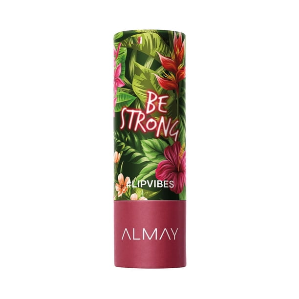 Almay Lip Vibes Hypoallergenic Cream Lipstick with Shea Butter, 1 ...