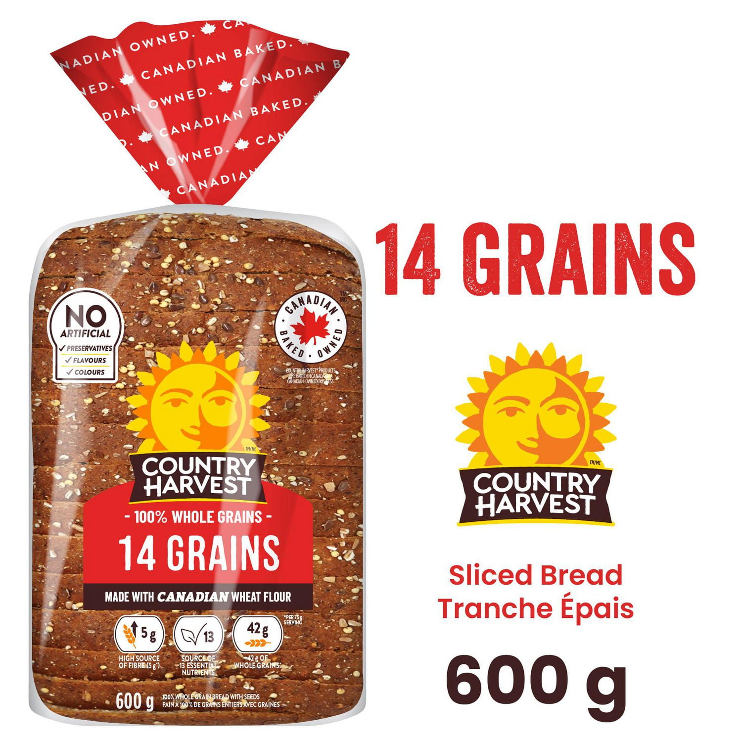 Click here for Country Harvest 14 Grains Sliced Bread prices