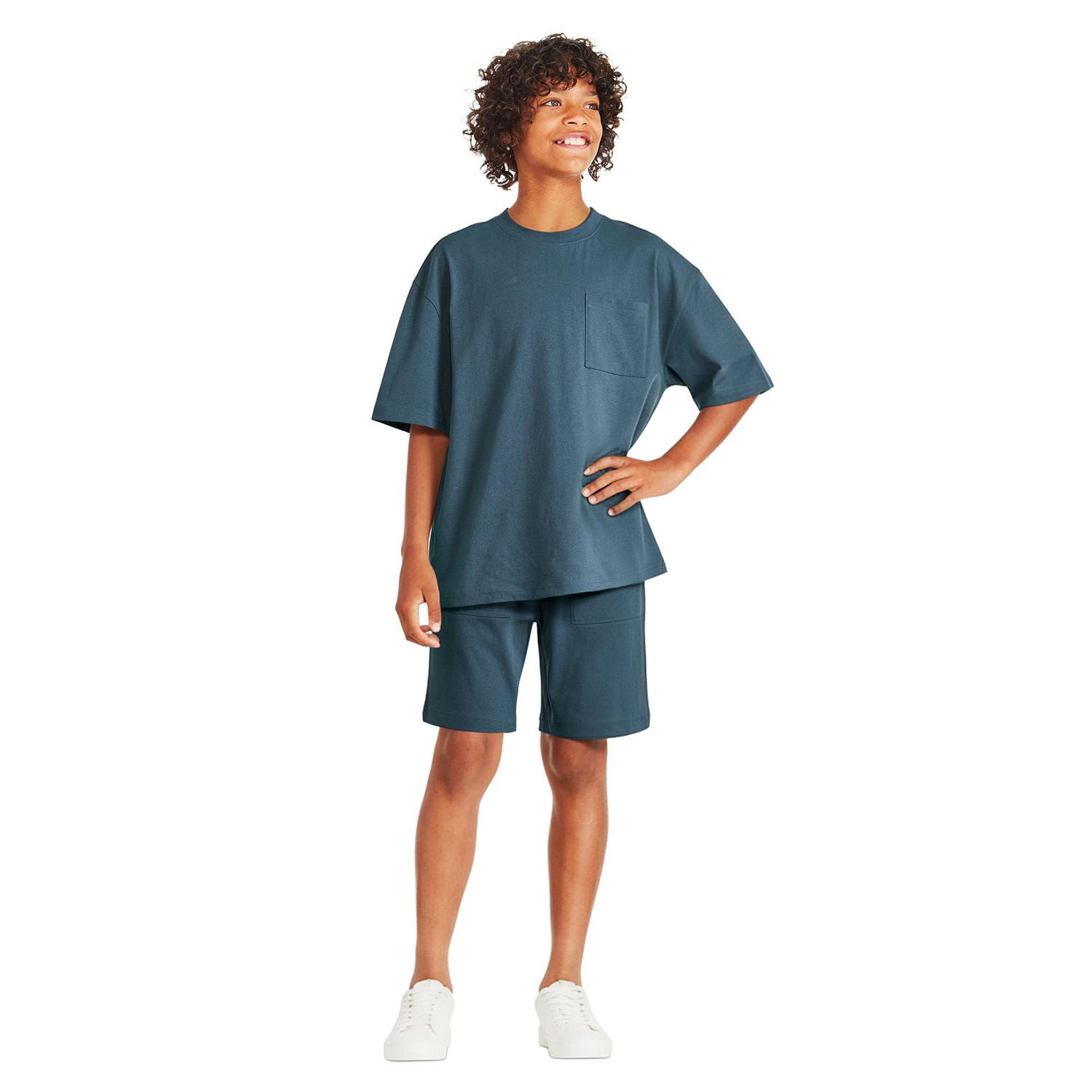 Click here for George Boys Two Piece Oversized T-Shirt Set L prices