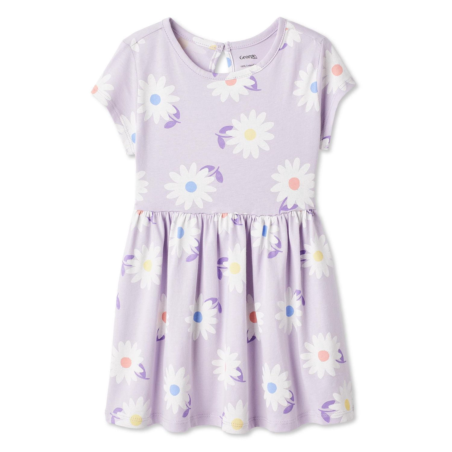 Click here for George Toddler Girls Printed Dress 5t prices