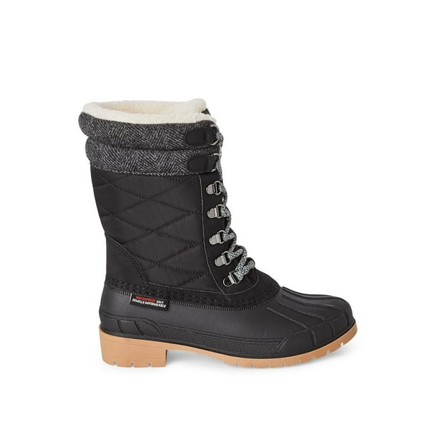 Canadiana Women's Quilted Winter Boots, Sizes 6-10 - Walmart.ca
