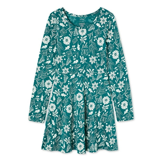 George Girls' Skater Dress, Sizes XS-XL - Walmart.ca