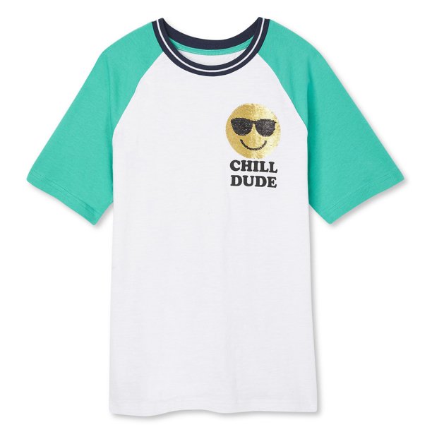 George Boys' Graphic Raglan Tee - Walmart.ca